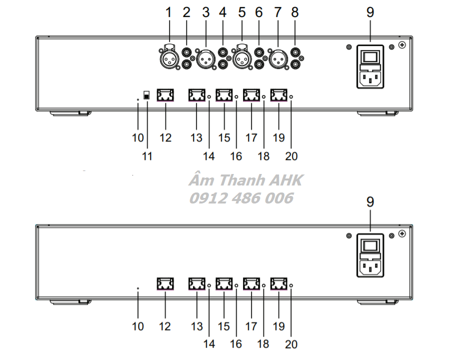 Trung tâm hội thảo Bosch Dicentis DCNM APS2 - Âm Thanh AHK