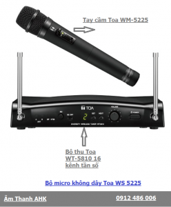 Micro không dây dùng để dạy học - Âm Thanh AHK