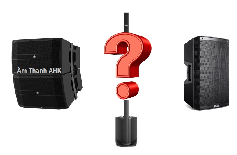 Loa line array, loa nguồn điểm, loa column array - Cái nào tốt nhất cho ...